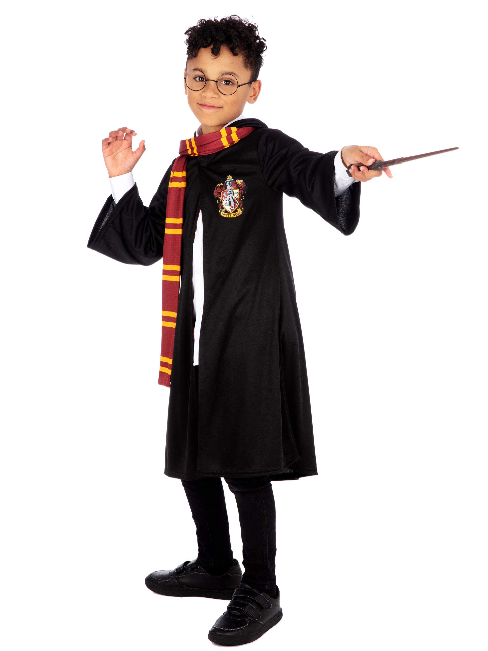 Harry Potter Costume | Gryffindor Robe | Hogwarts Costumes for Boys Black 8