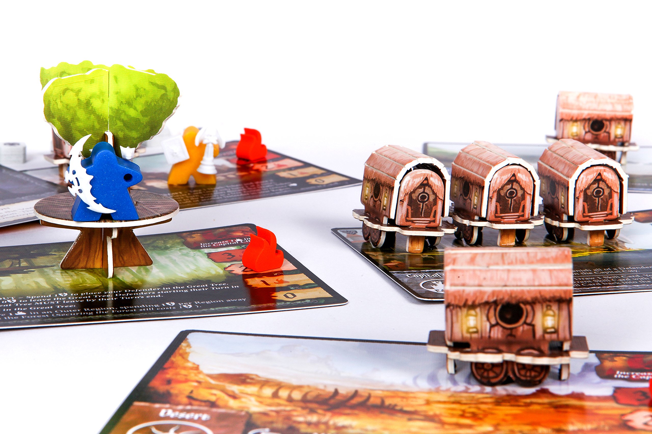 Gamelyn Games Tiny Epic Defenders The Dark War Expansion Multiplayer Strategy Board Game for Family & Friends