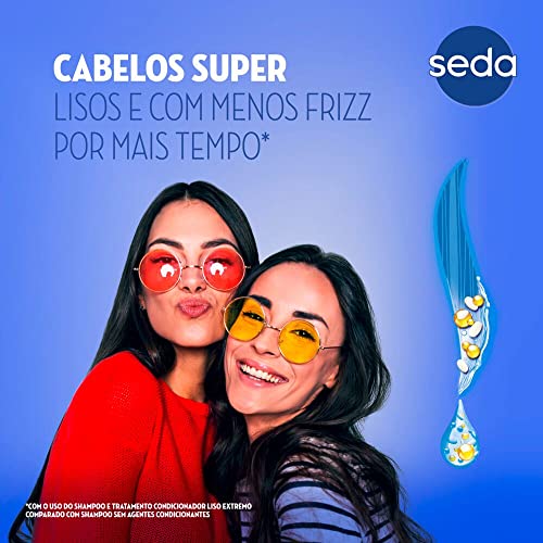 Linha Liso Extremo Seda - Shampoo 325 Ml - (Seda Extreme Straight Collection - Shampoo 11 Fl Oz)