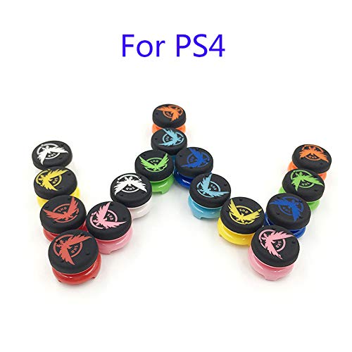 Extenders Thumb Grips Thumstick Extender Joystick Cap for PS4 Controller PS4 Slim Pro Controller -2PCS (Blue SHD)