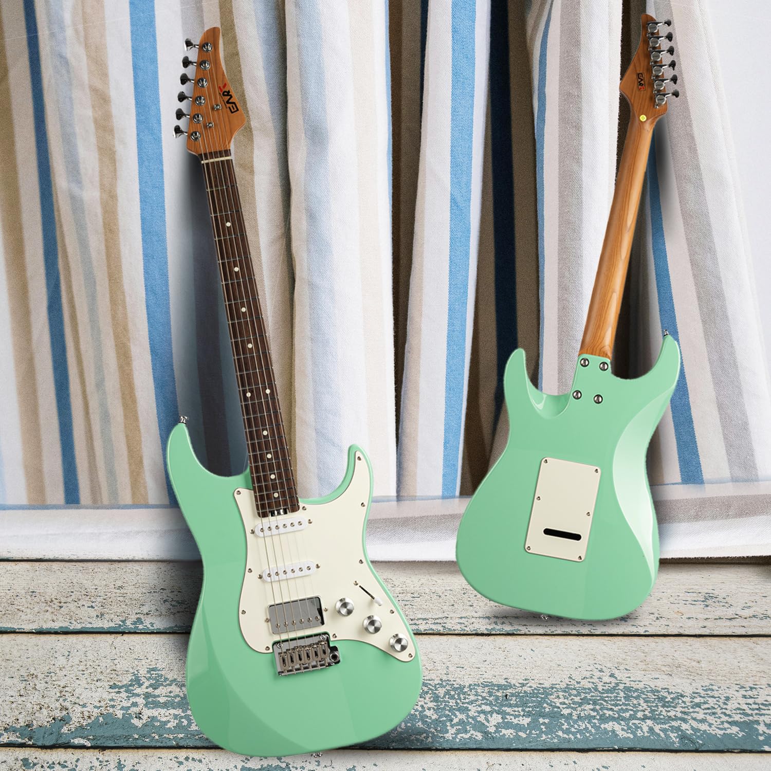 EART CP.1 Electric Guitar 6-String Solid-Body,S-S-H Pickups, Music Style Switching, Clear Tone, Meeting Various Needs