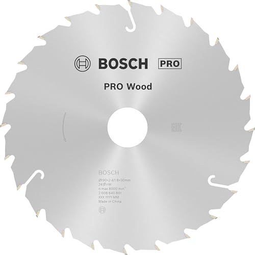 Bosch 2608640801 Circular Saw Blade "Top Precision" Sewoh 7.48inx30mm 24T