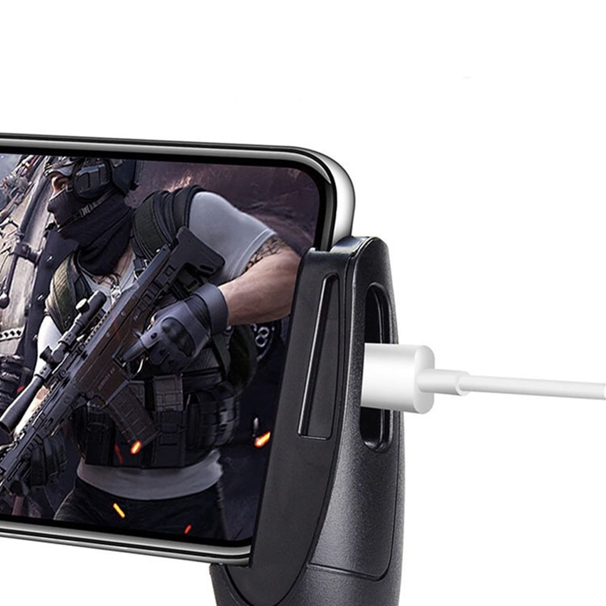 AOXIAOAI Foldable Controller Gamepad Mobile Phone Holder Joystick Suit for Smartphone length 4.5-6.5 inches