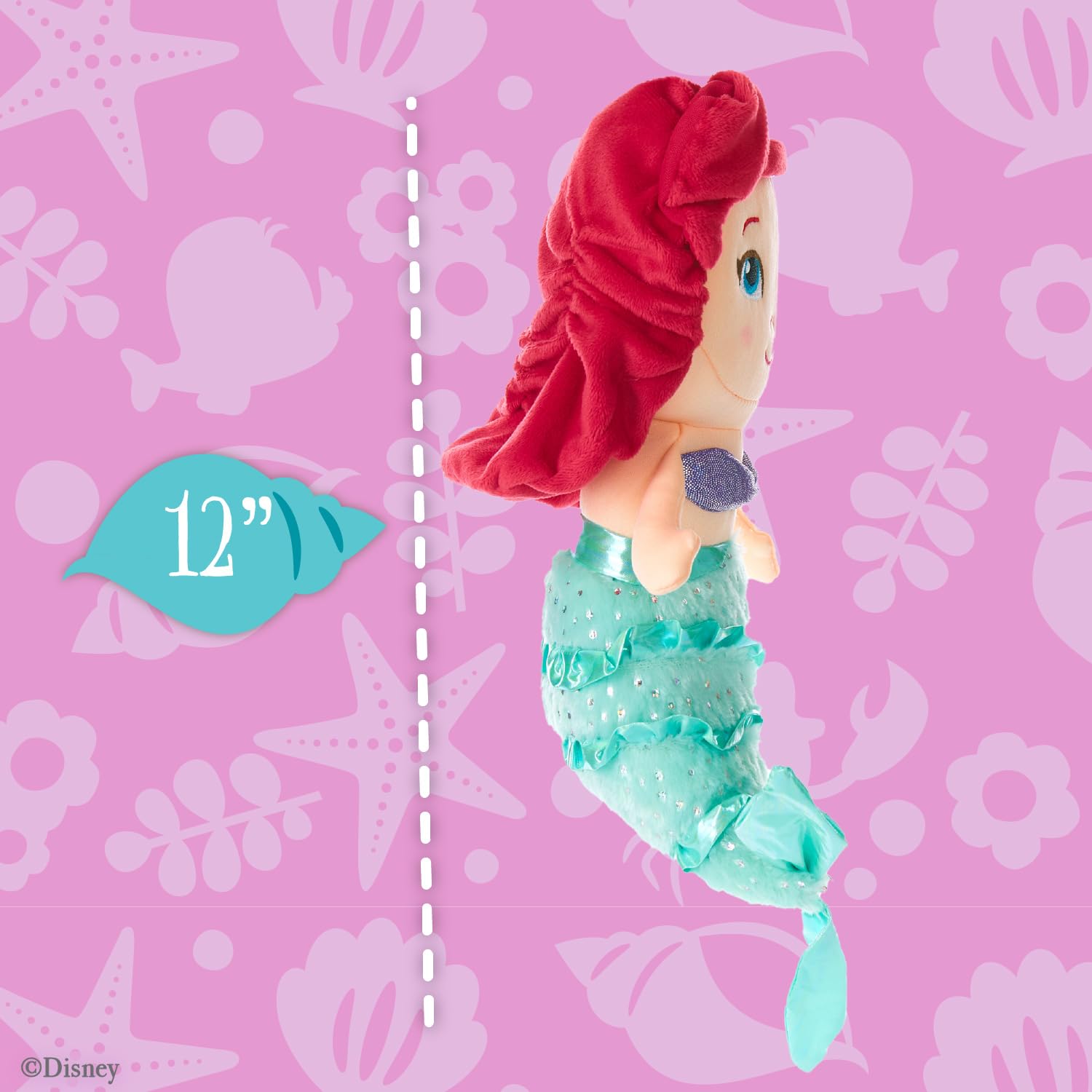 Disney Princess Jasmine 12” Plush Doll with Sounds