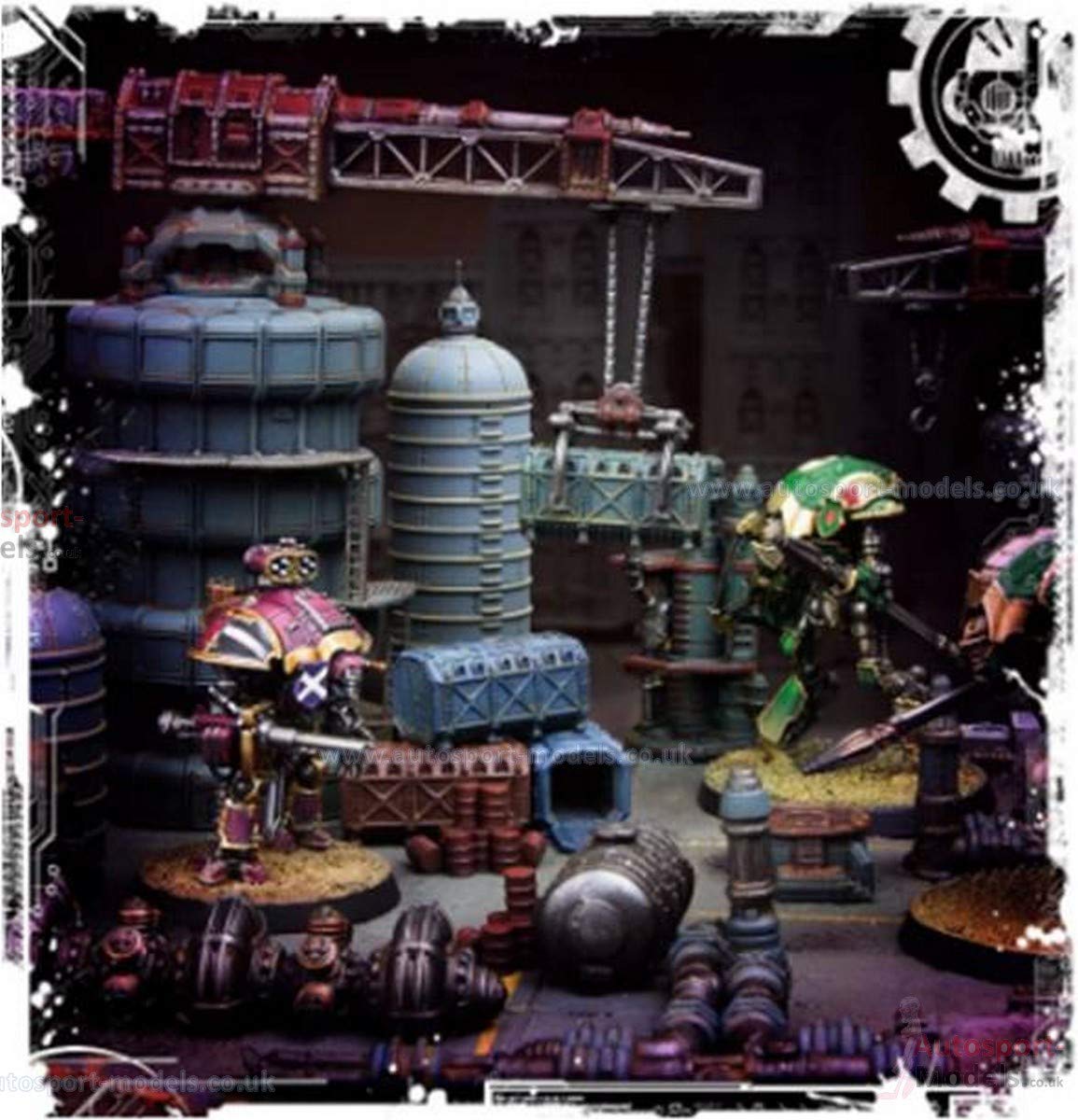 Games Workshop Adeptus Titanicus: Citivas Imperialis Industrial Scenery