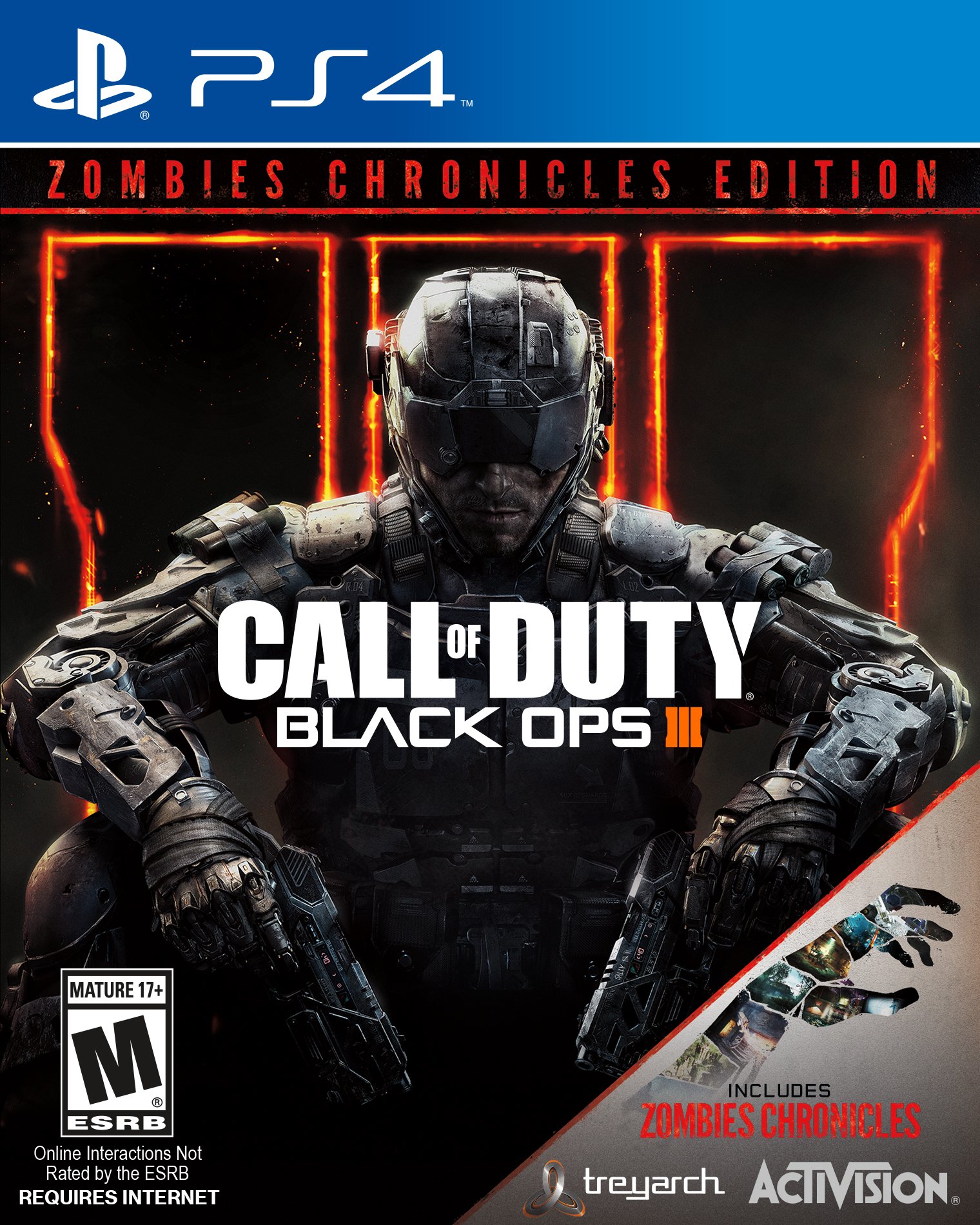 COD BLACK OPS III 3 ZOMBIE CHRONICLES EDITION [M]