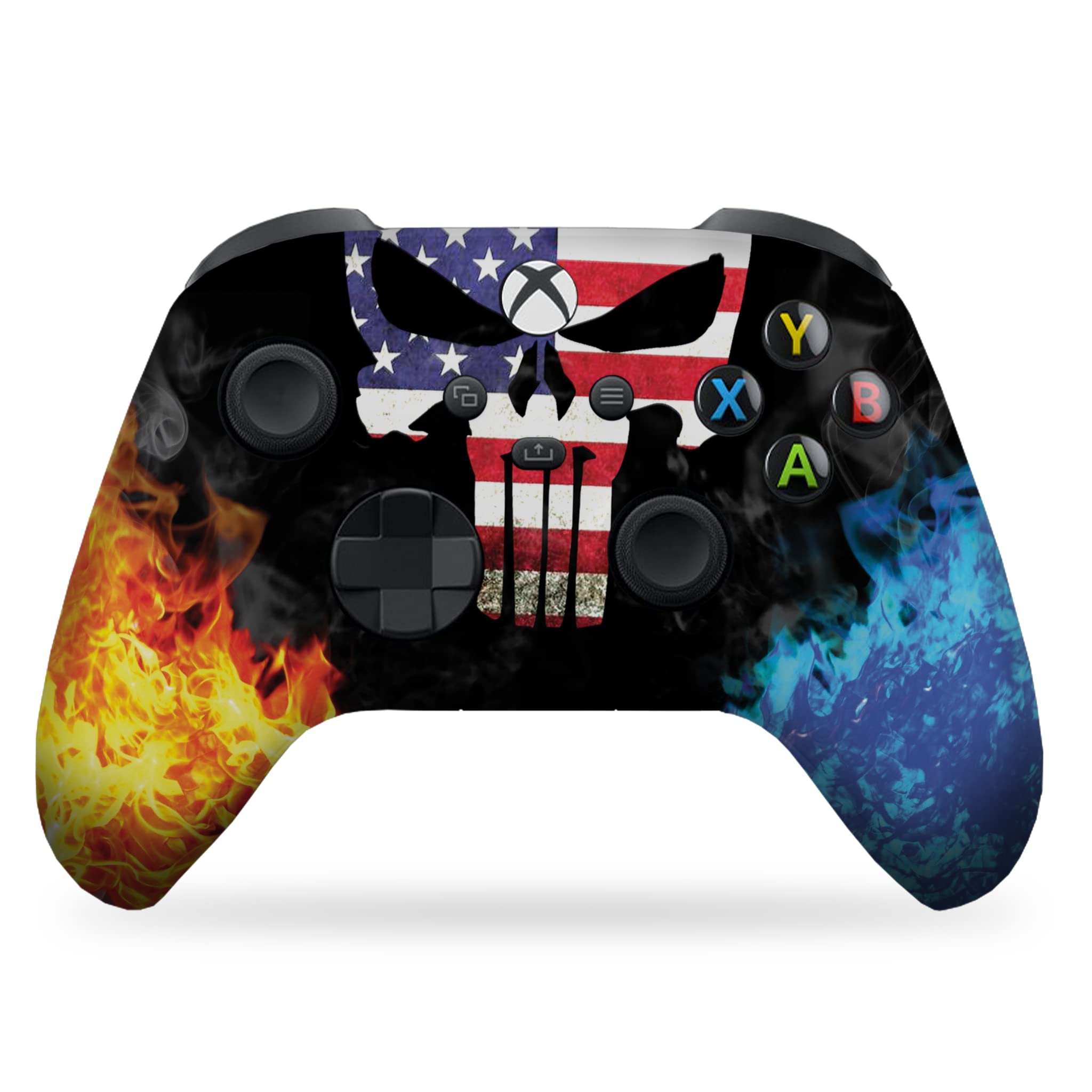 DreamController Original X-box Wireless Controller Special Edition Customized Compatible with X-box One S/X-box Series X/S & Windows 10 Made with Advanced HydroDip Print Technology(Not Just a Skin)
