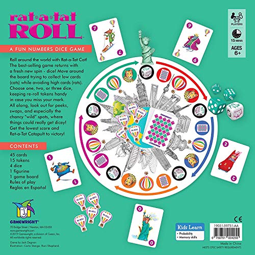 Gamewright Rat-A-Tat Roll