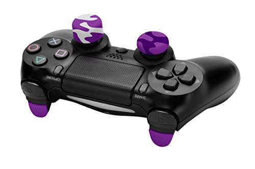 Gioteck TGMP - Thumb Grips for PS4 - Megapack Protection/Caps/Caps for Joystick PlayStation 4 - Non-Slip - Aid to Sight - PS4 Controller Protector (Pack of 4)