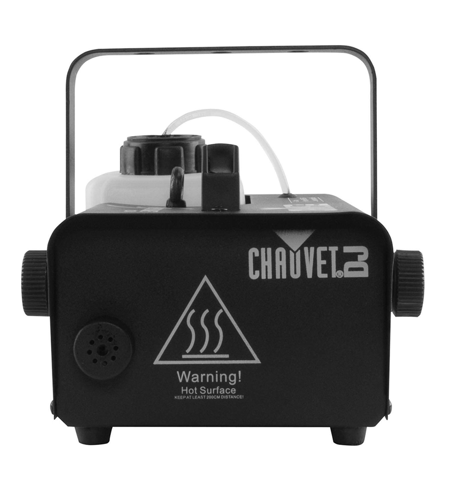 CHAUVET Hurricane H1200 Fog/Smoke Machine + FC-W Wireless Remote + FJU Fog Fluid