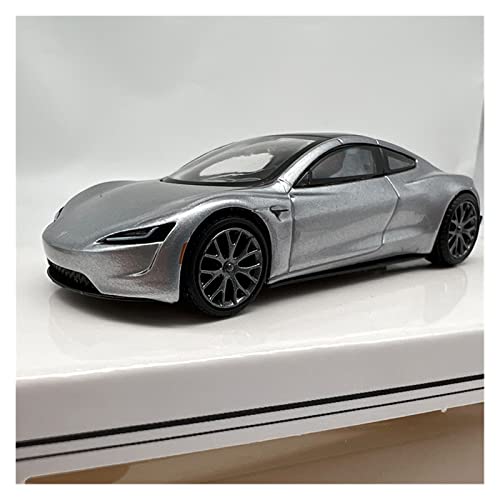 APLIQE Scale Model Vehicles for Metal Ornament Tesla Roadster Concept TM 1:64 Game Simulation Alloy Car Model Sophisticated Gift Choice (Color : 5)
