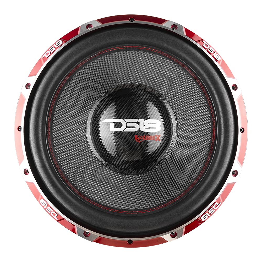 DS18 HOOL-X15.2DSPL Hooligan X 15 Inch SPL Car Audio Subwoofer 4000 Watts Rms 4" Dual Voice Coil 2-Ohm DVC 2+2 Ohm (1 Speaker)