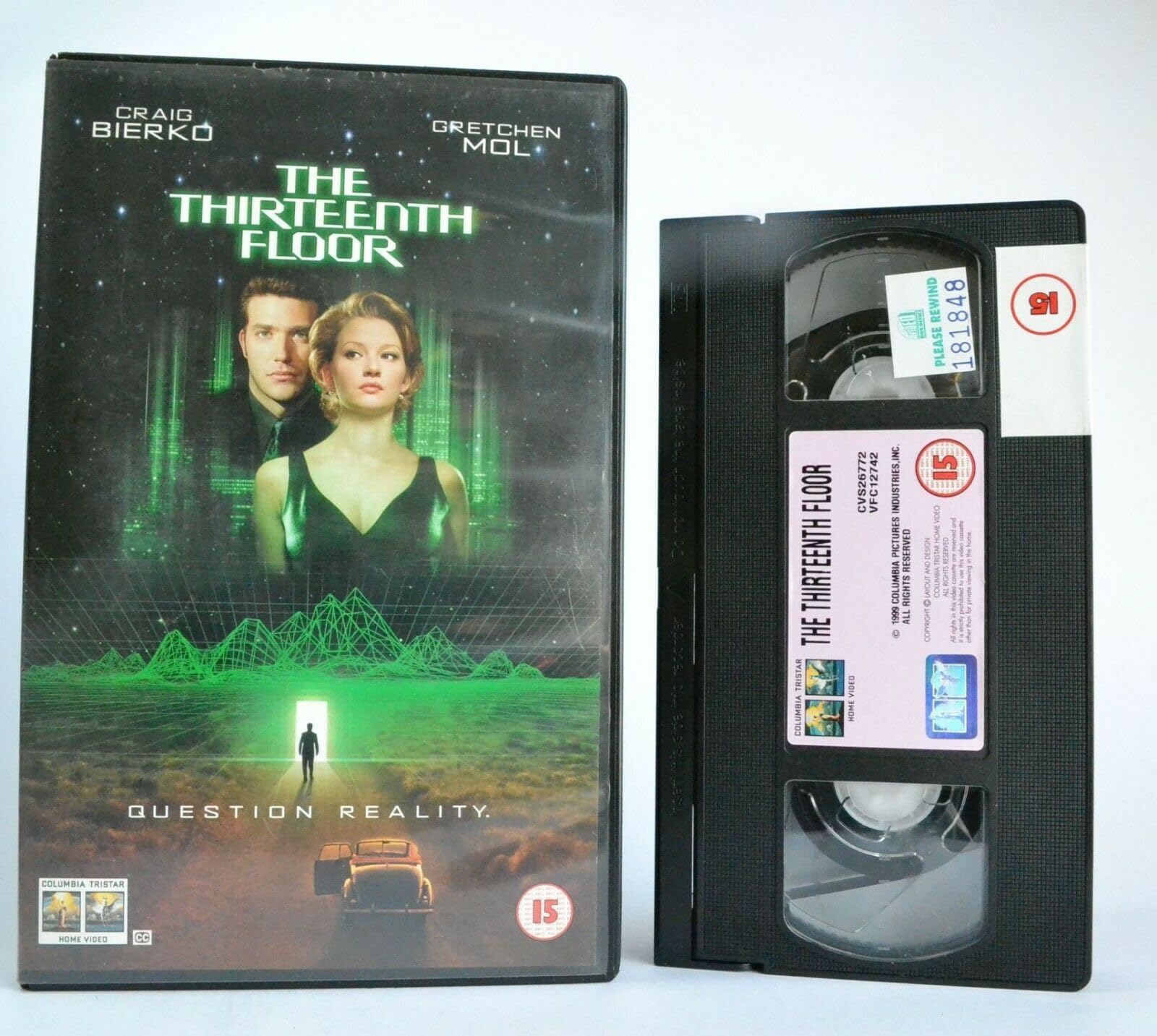 The Thirteenth Floor: Sci-Fi/Thriller (1999) - Large Box - Ex-Rental - Pal VHS