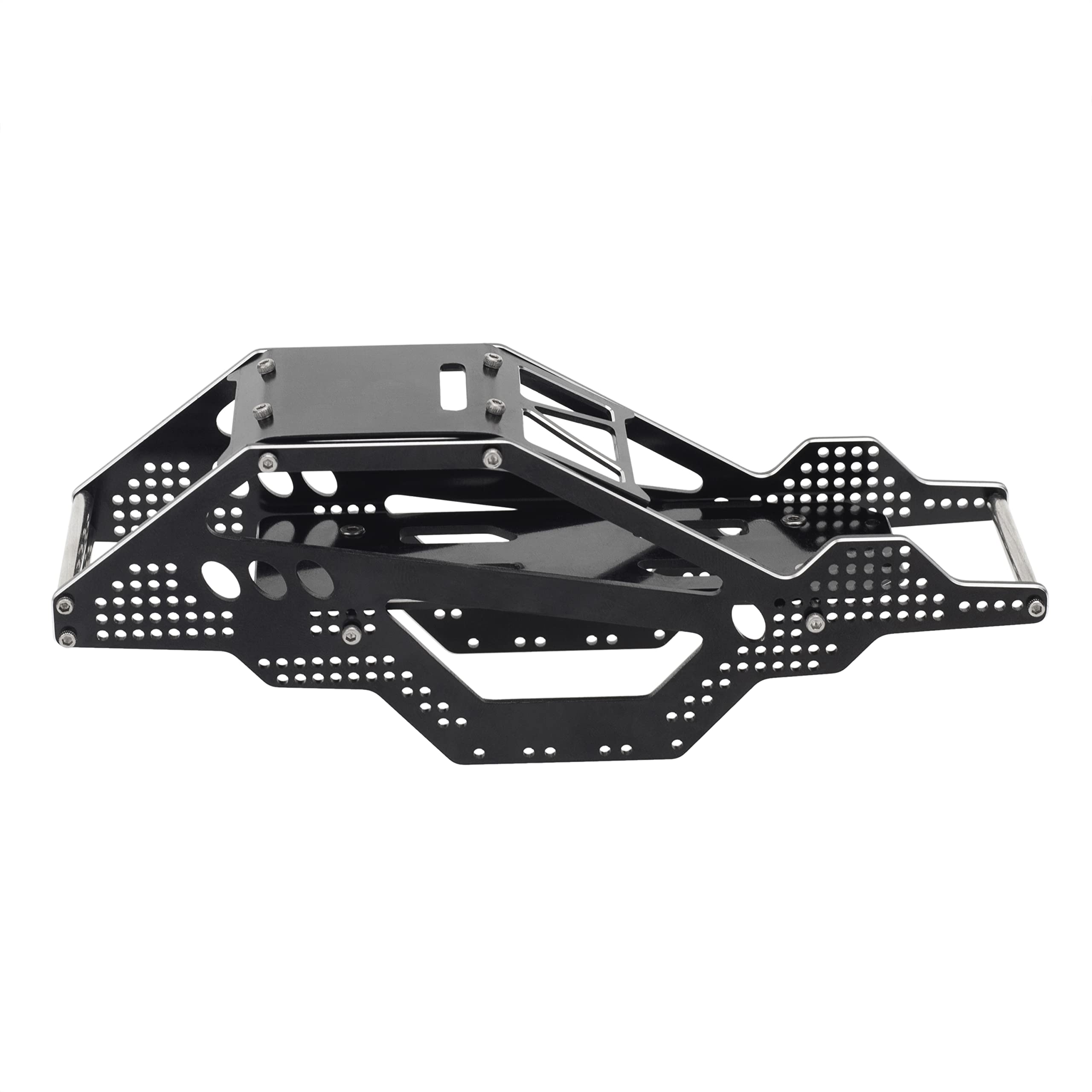 DKKY Aluminium Alloy Upgrade Chassis Frame Body Kit Replacement Parts for 1/24 Axial SCX24 90081 RC Rock Crawler Accessories Parts