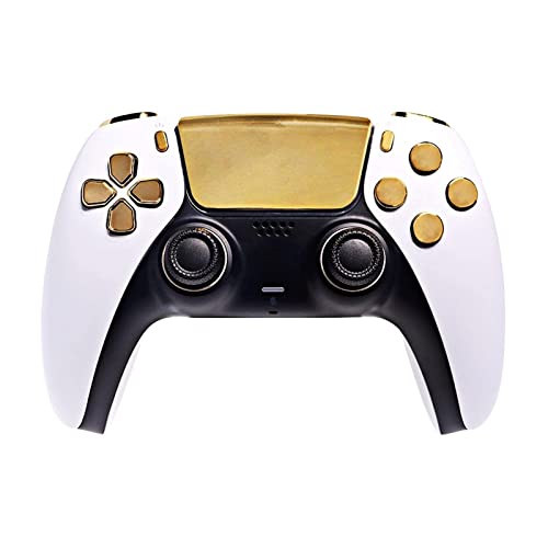 CHEXANK A Full Set Of Handle Protection Shell Plus Button Handle Accessories(Golden)
