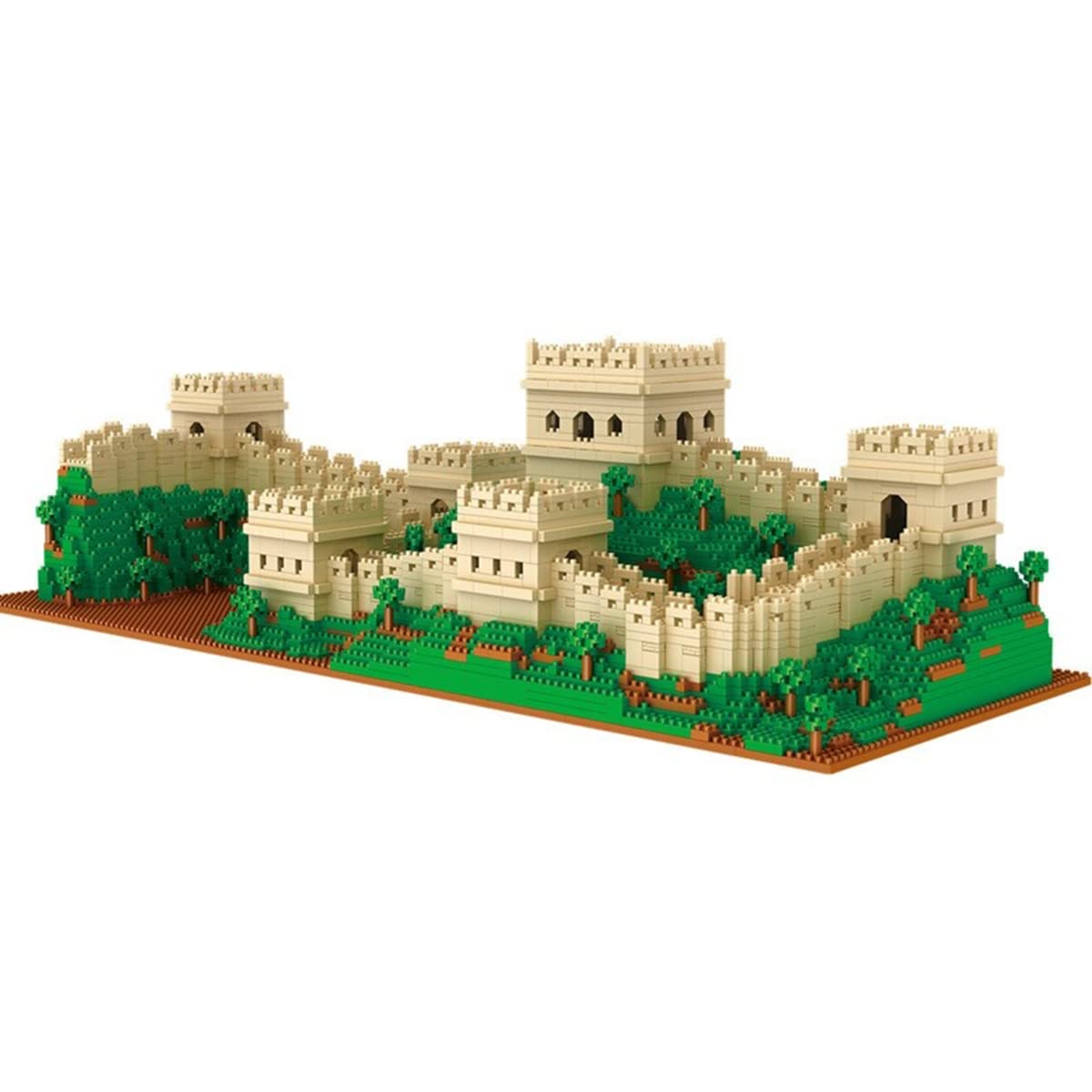 NBK The Great Wall of China Building Blocks, Chinese Ancient Architecture 4114 Pcs Micro Blocks Building Sets Toys Collection Gift for Kids Adults