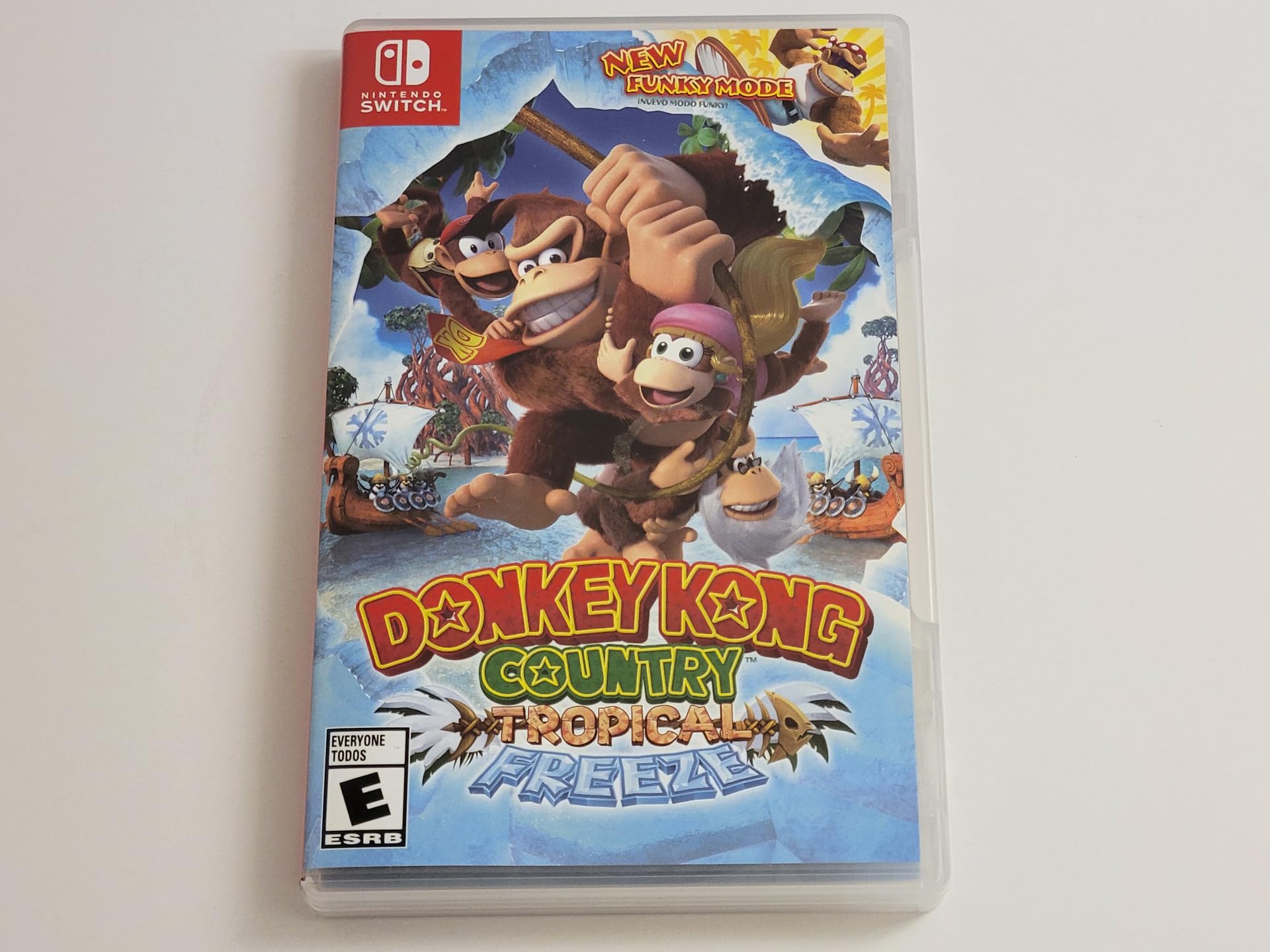 Godting Brand. Donkey Kong Country: Tropical Freeze, Switch, 045496592660