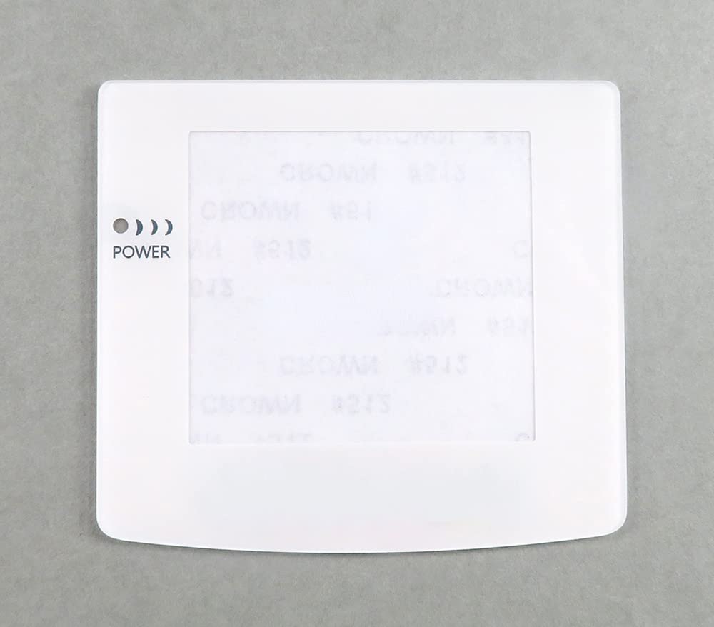 Plastic Screen Lens for Gameboy Color GBC Console Screen Plastic Mirror Panel (White)