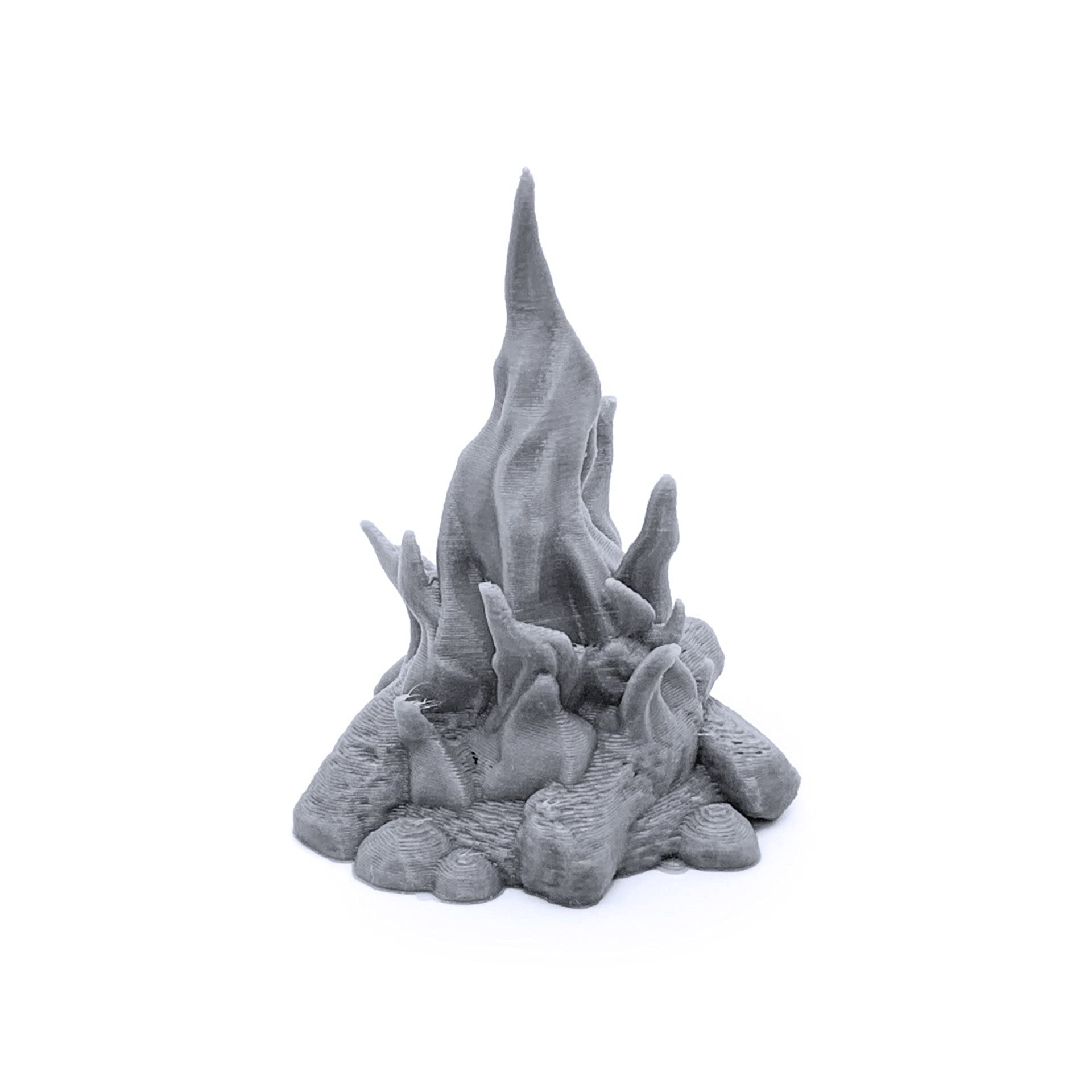 EnderToys Hill Giant Bone Fire Pit, 3D Printed Tabletop RPG Scenery and Wargame Terrain for 28mm Miniatures