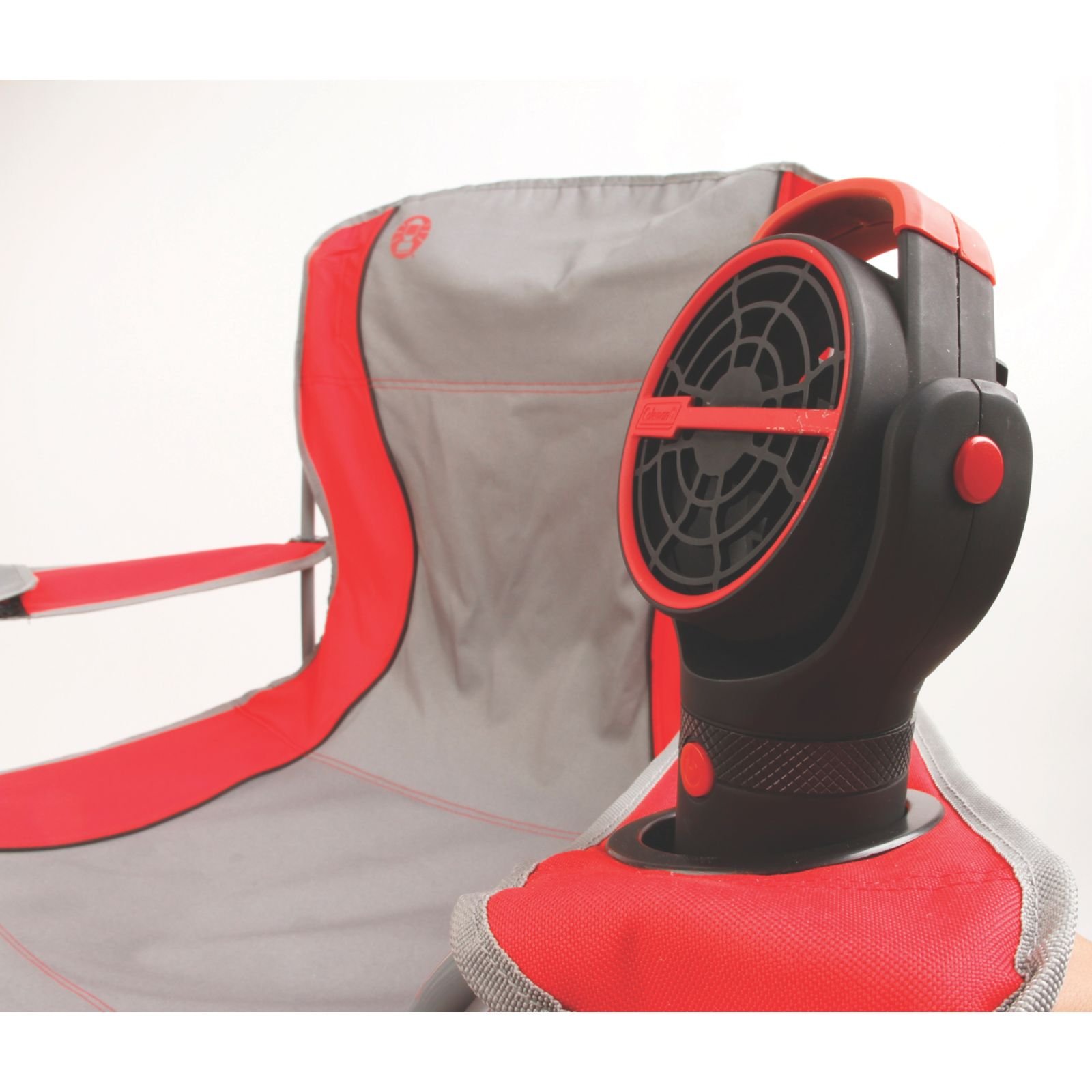 Coleman Zephyr Cup Holder Fan with Battery Lock