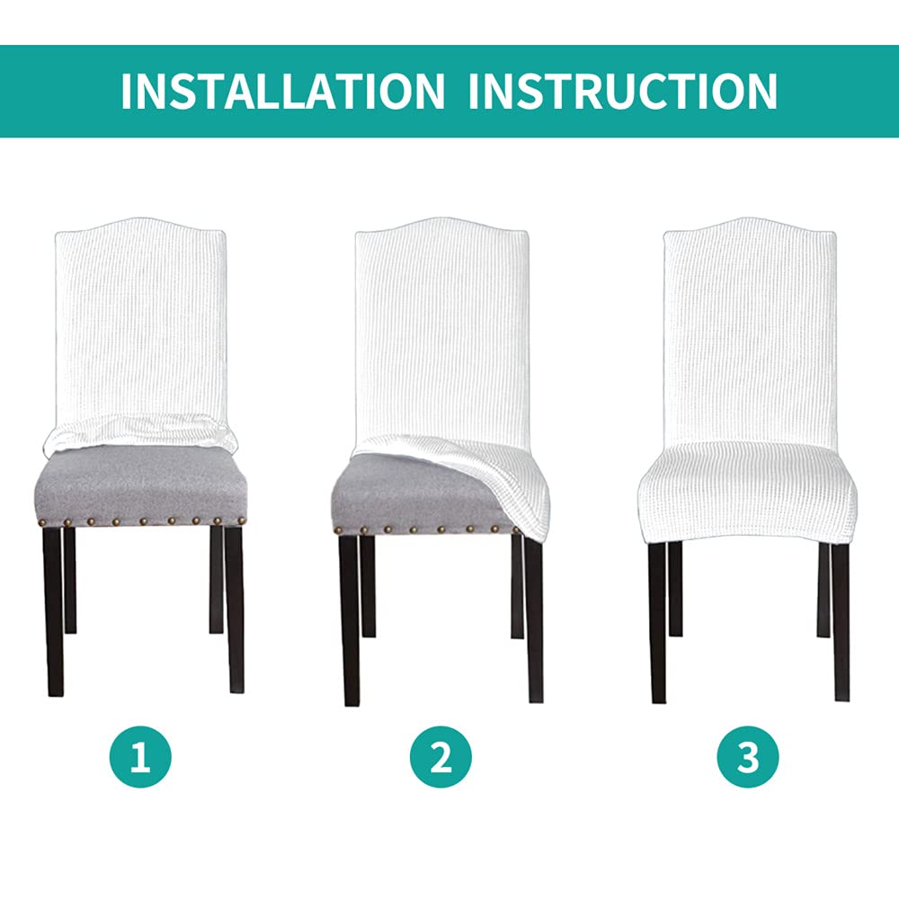 Numland 1 Pack Delightful Garden Leaves Dining Room Chair Covers Colorful Fall Autumn Leaf Short Stretchable Polyester Removable Washable for home Restaurant Banquet