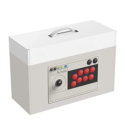 Arcade Stick Joystick Dynamic Button Ultimate Software Turbo Bluetooth-Compatible & 2.4G Wired Connectivity Compatible with Switch & Windows