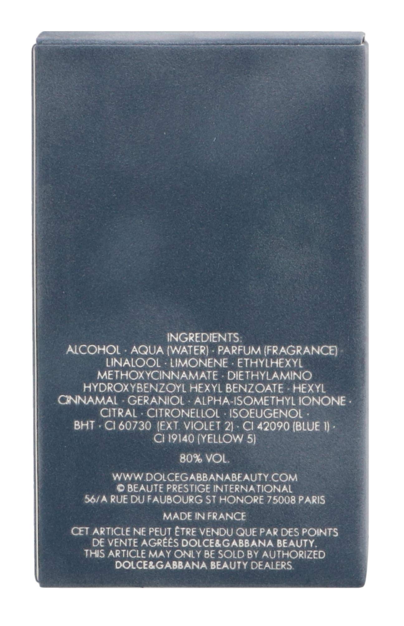 Dolce & Gabbana (DOPG8) Light Blue Pour Homme | Eau de Toilette Spray | Fragrance for Men | Fresh Aromatic Mediterranean Scent | 40 mL / 1.3 oz