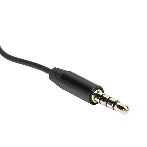 Esenlong 2PCS Mini 3. 5mm Collar Clip Microphone Prevent Noise for Mobile Phone/ PC Recording