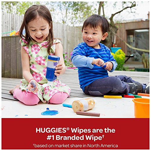 HUGGIES Simply Clean Fragrance Free Baby Wipes, 11 Soft Pack (792 Count Total), Alcohol and Paraben Free