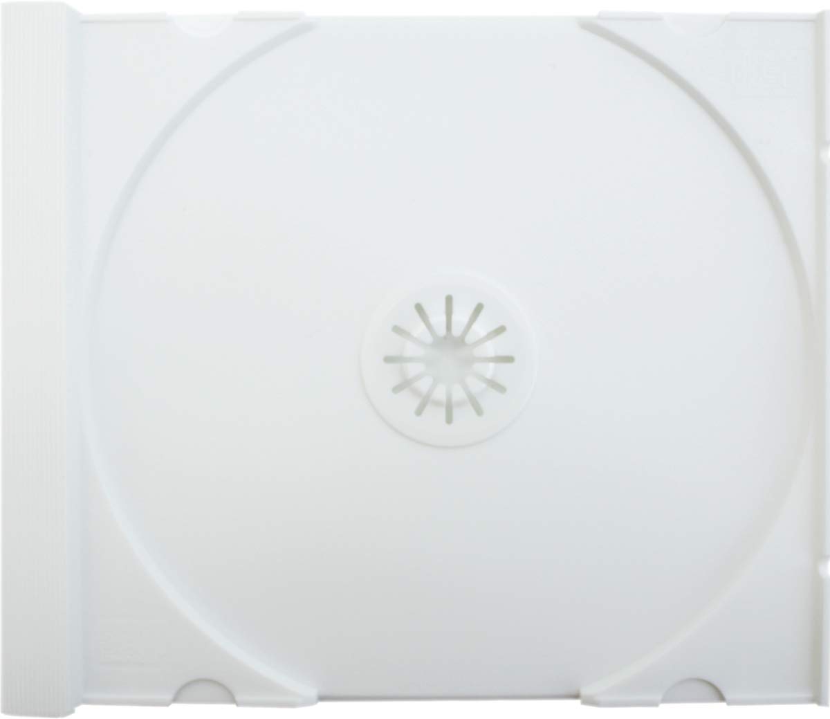 Solid White Standard CD Trays - #CDIR80SW - 400 Trays