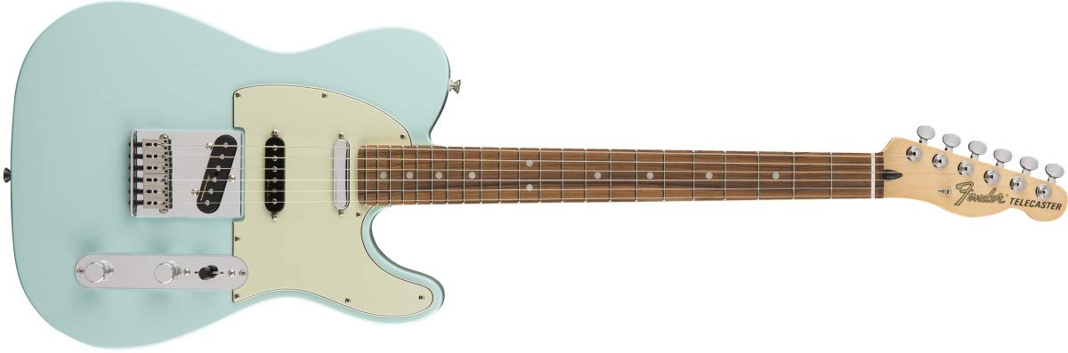 Fender Deluxe Nashville Telecaster Electric Guitar - Pau Ferro Fingerboard - Daphne Blue