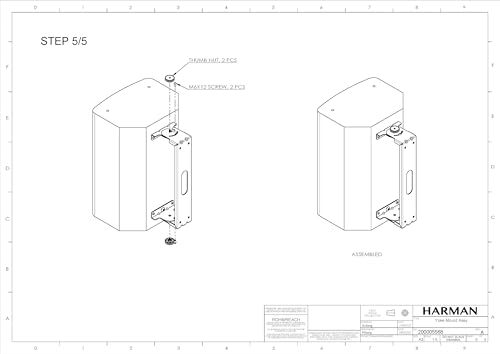 JBL Professional EON700 Series Universal Yoke Mount