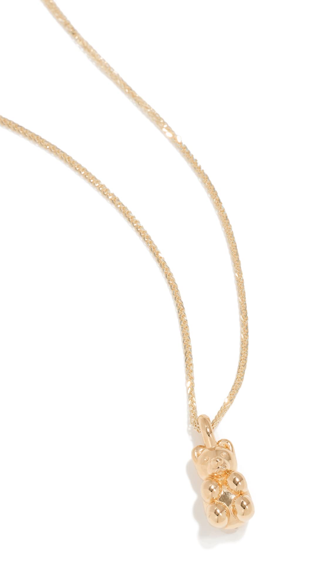 Ariel Gordon Jewelry Women's 14k Gummy Bear Necklace, Yellow Gold, One Size