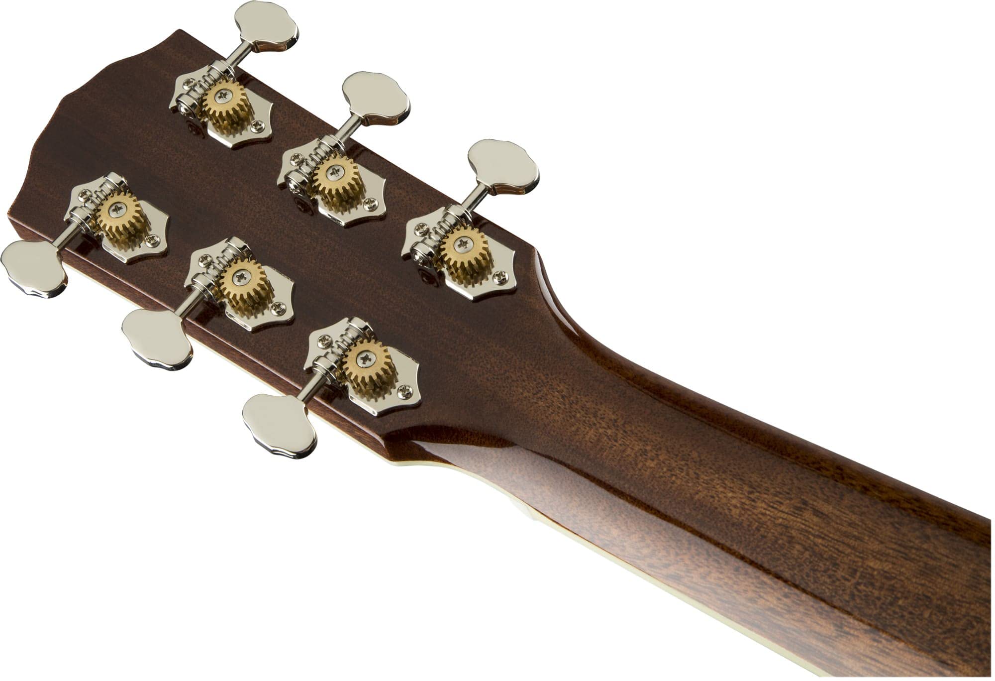Fender Paramount PM-3 All-Mahogany Triple-0 Acoustic Guitar, with 2-Year Warranty, Natural, with Case