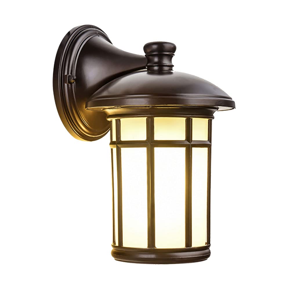 SDUYTEG Contemporary Outdoor Wall Lantern Glass Sconce for Exterior House Porch Patio Outside Deck Garage Yard Front Door Garden Home