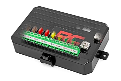 Rough Country 8-Gang Universal Multiple Light Controller - 70970 , Black