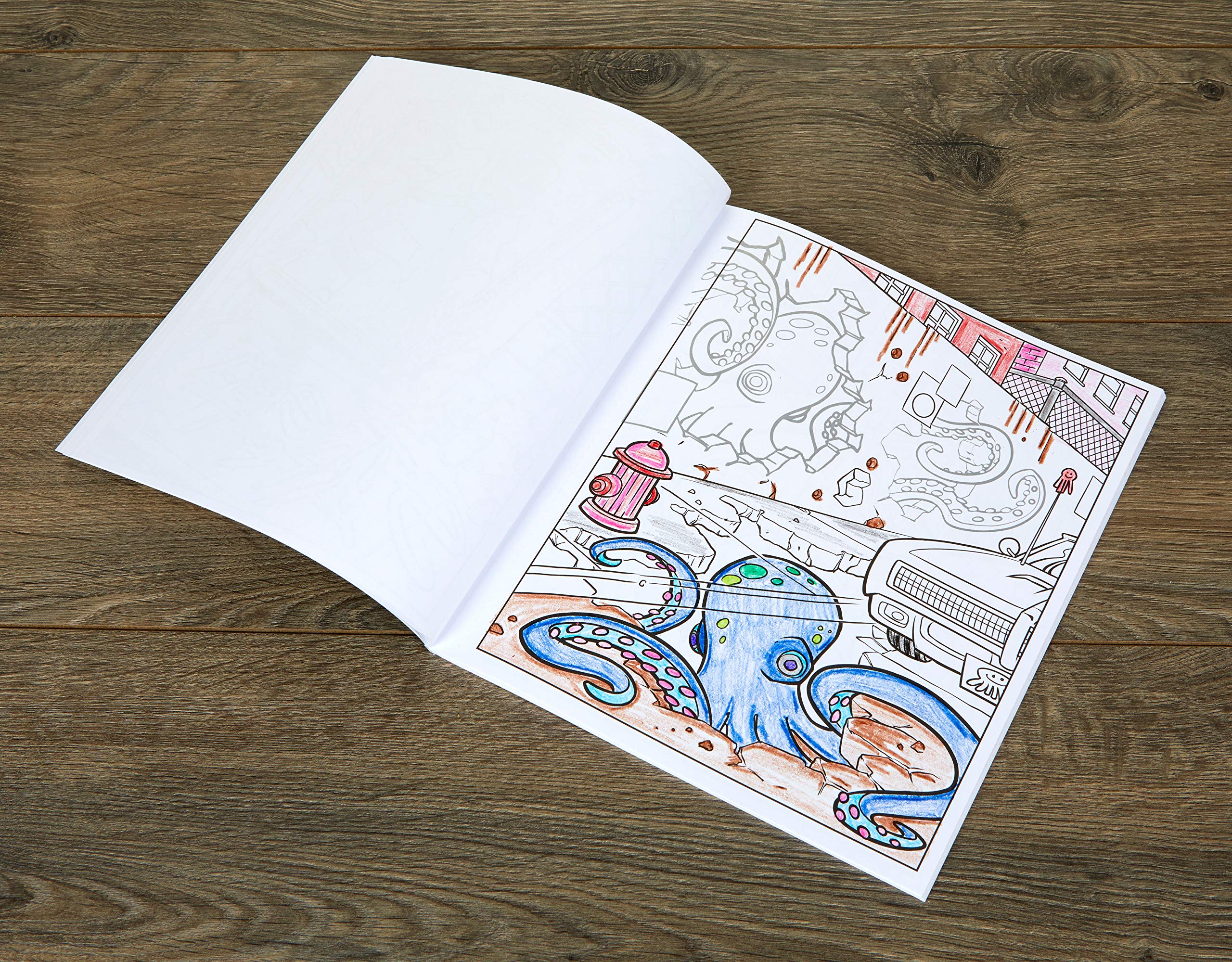 Crayola Art with Edge Coloring Book, Art in The Streets, 32pgs, Gift