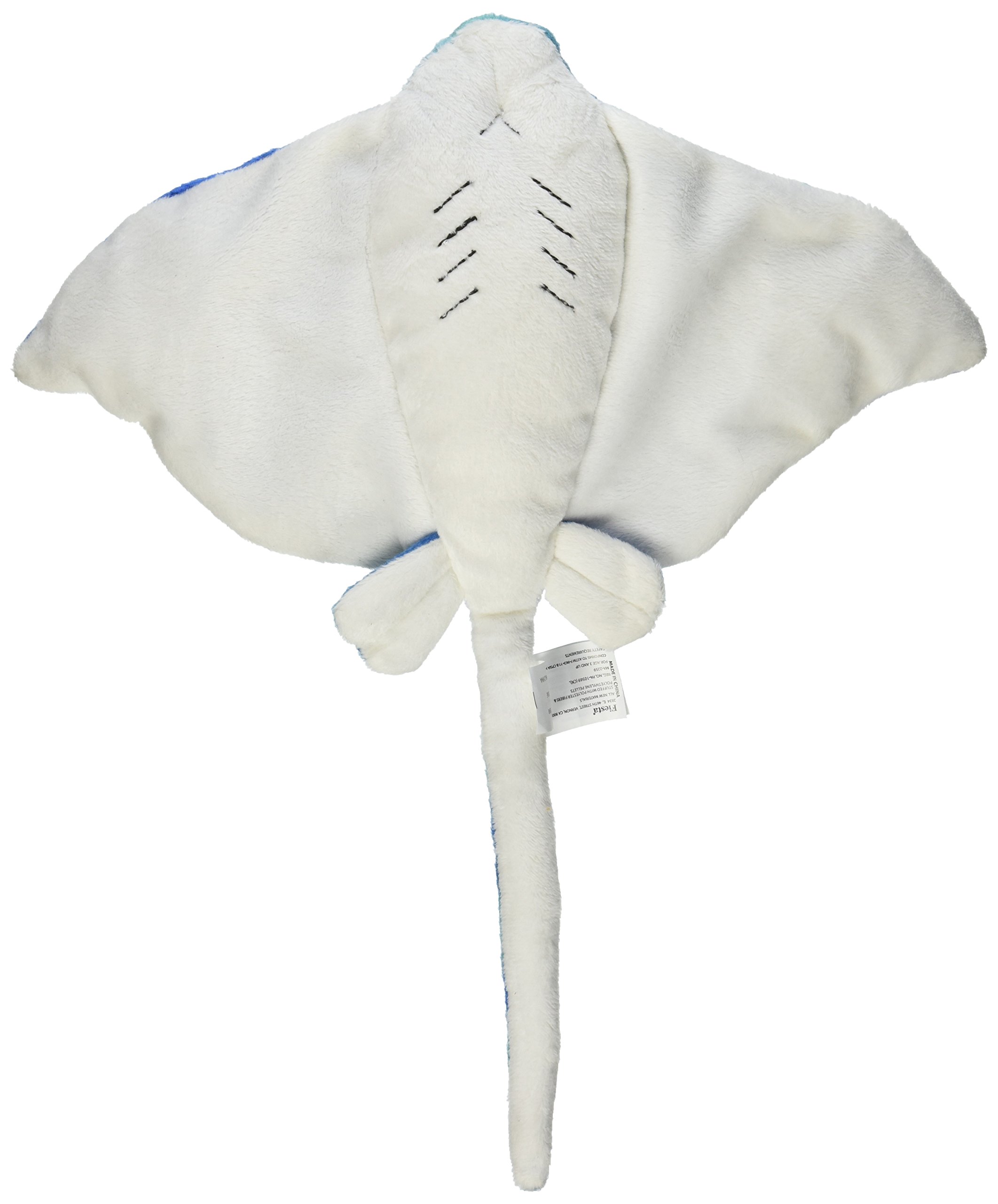 Fiesta Toys Blue Stingray Sting Ray Plush Stuffed Animal Toy, 14"