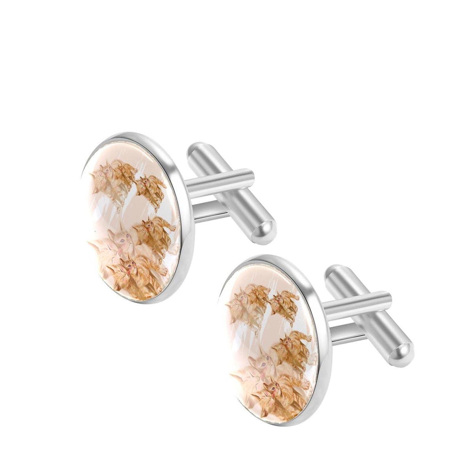Arrow, Cufflinks and Studs Set for Tuxedo Shirts Business Wedding (Multiple Colors3)
