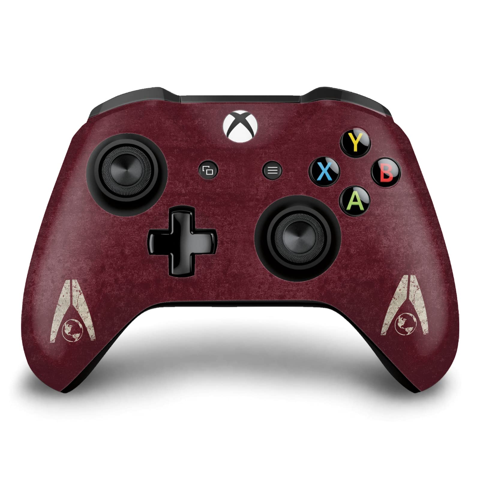 Head Case Designs Officially Licensed EA Bioware Mass Effect Interplanetary Combatives 3 Badges And Logos Vinyl Sticker Gaming Skin Decal Cover Compatible With Xbox One S/X Controller