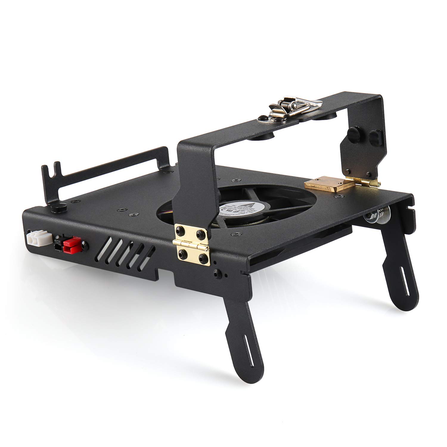 Radioddity G90-H1 Bracket Holder Quiet Cooling Fan 2-in-1 for Xiegu G90