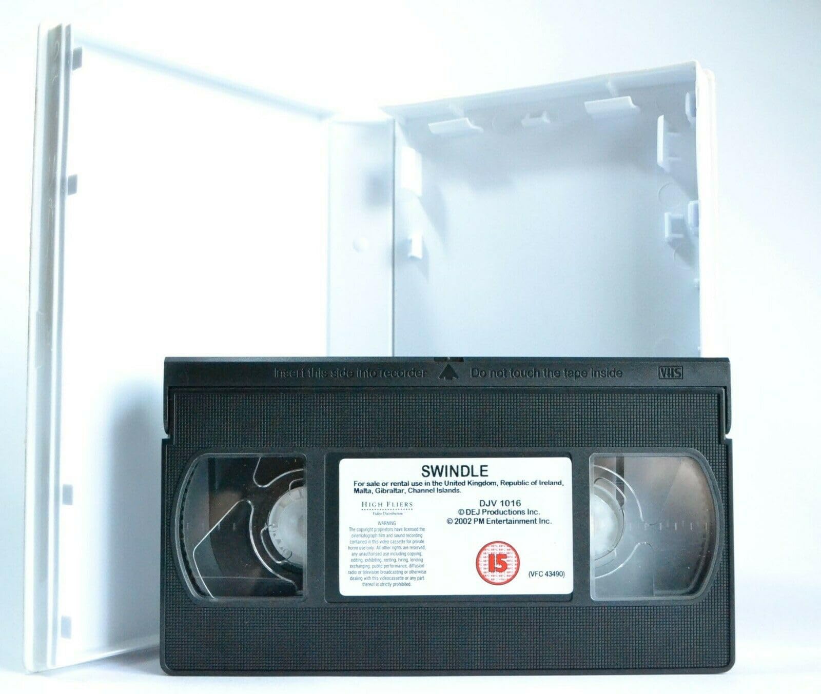 Swindle (2002): Crime Thriller - Large Box - Tom Sizemore/Sherilyn Fenn - VHS