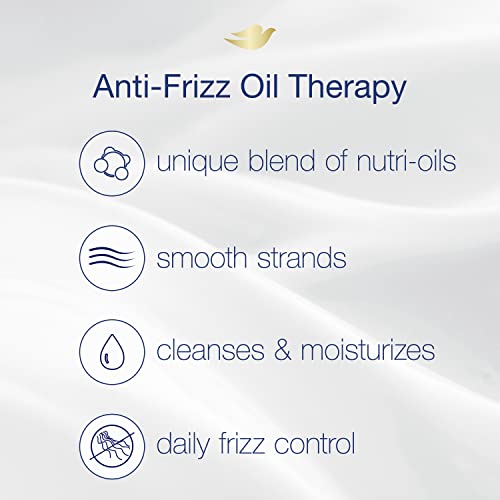 Dove Nutritive Solutions Shampoo, Anti-Frizz Oil Therapy 20.4 Fl oz