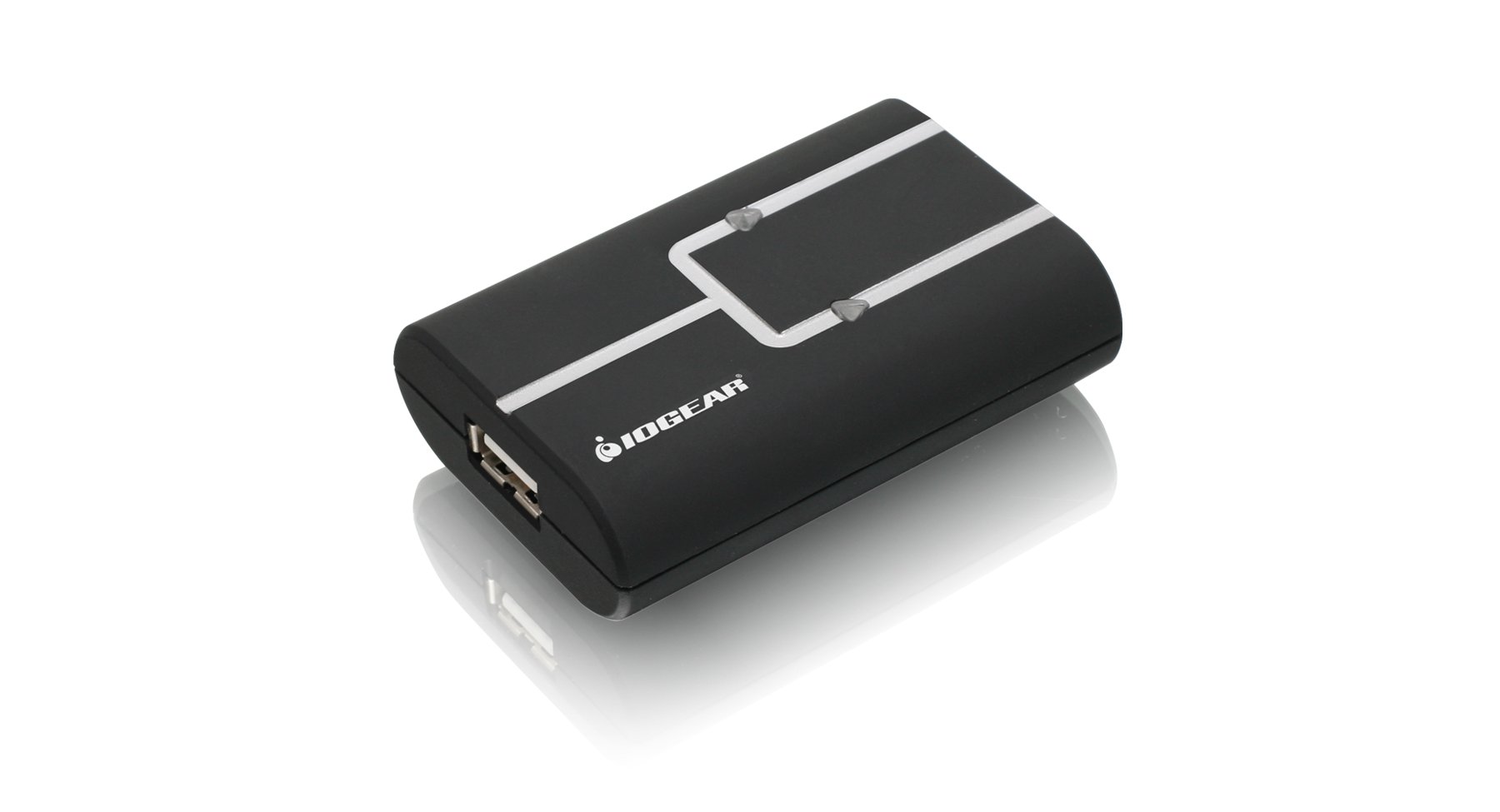 IOGEAR 2-Port USB 2.0 Printer Auto Sharing Switch GUB211 (Black)