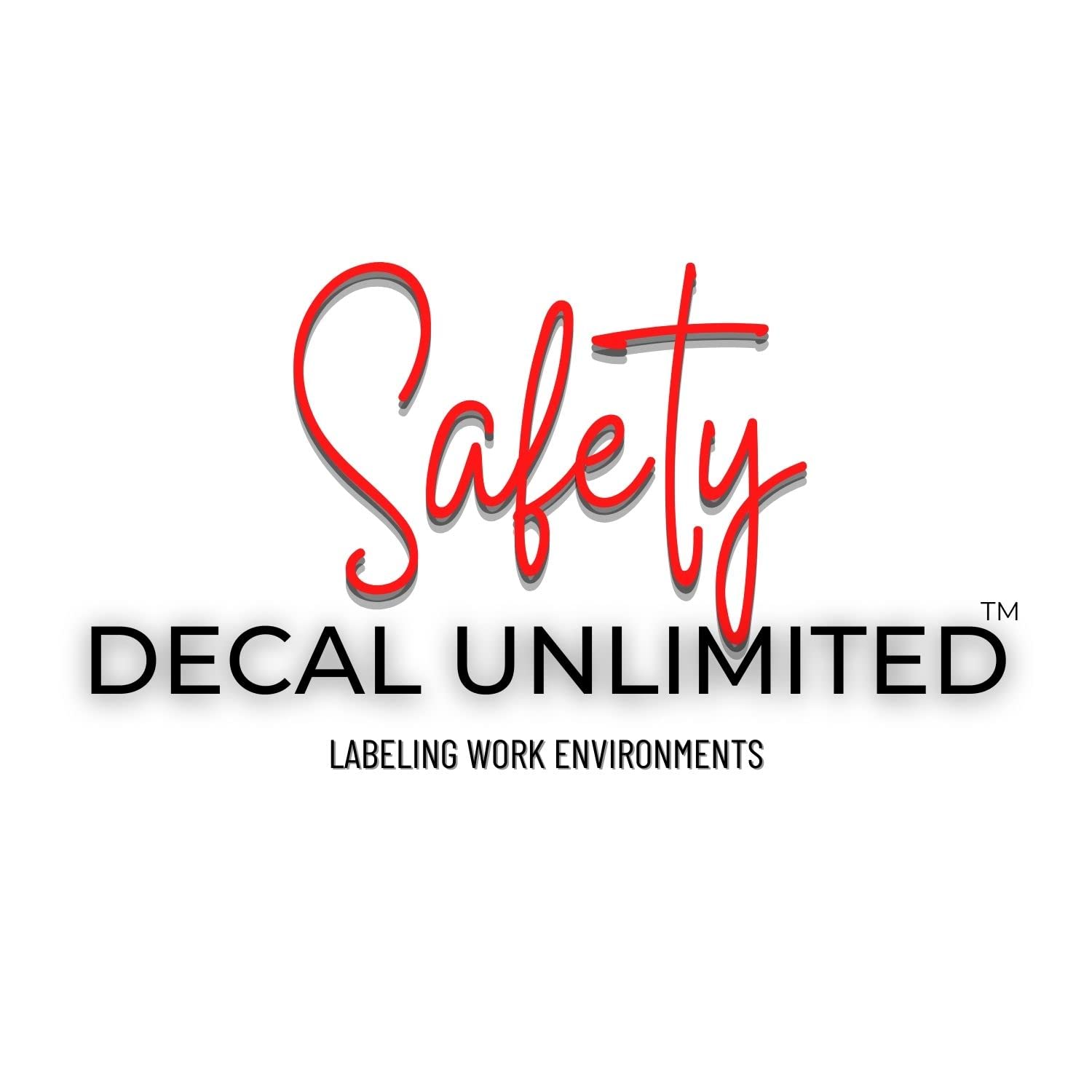 Warning Stay Back 100 200 300 500 Not Responsible for Broken Windshields Black Red Rectangle Label Decal Sticker Sign 3M Reflective Construction Dump Trailer Truck SDU (Standard White 3M 200FT)
