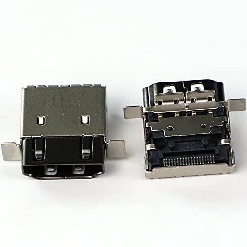 FENGCHUANG 1Pcs H-DMI Port Socket Interface Connector Replacement,Xbox Series Accessories,Original HD Port for Xbox Series S/X,Black