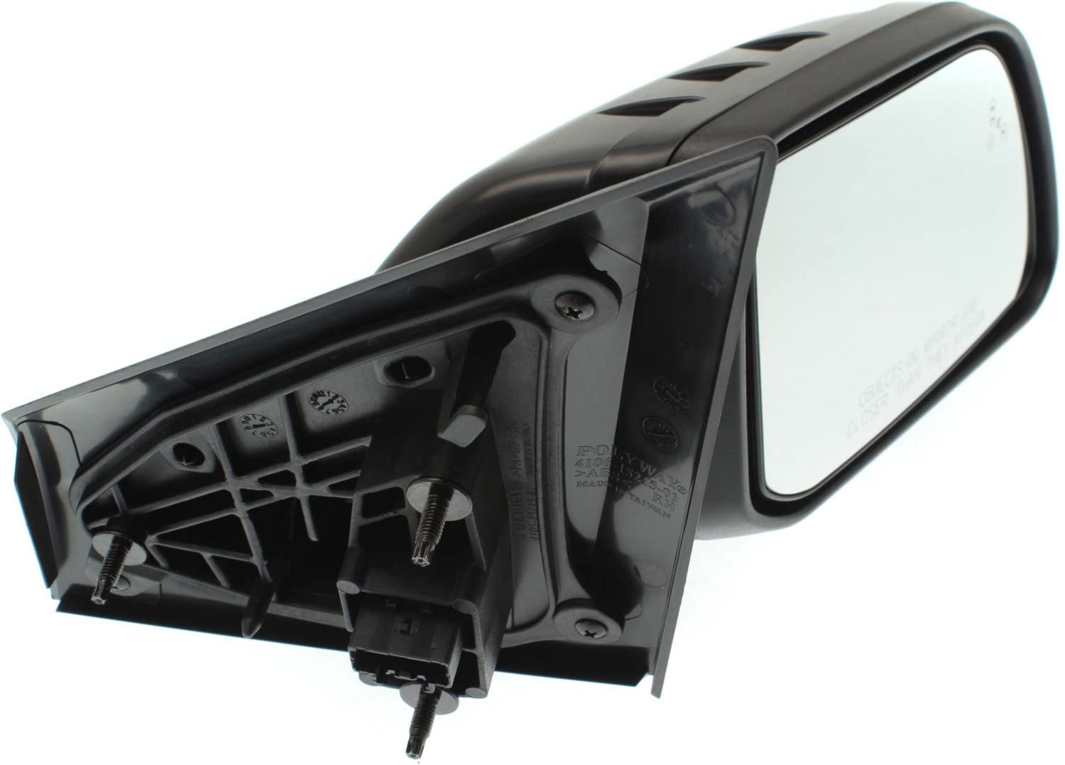 Kool Vue Driver & Passenger Side Power Heated Mirrors for Ford Edge 2011-2014 With Signal Light, Blind Spot Monitor, Memory & Puddle Lamp Paintable Build Date From February 08 2011