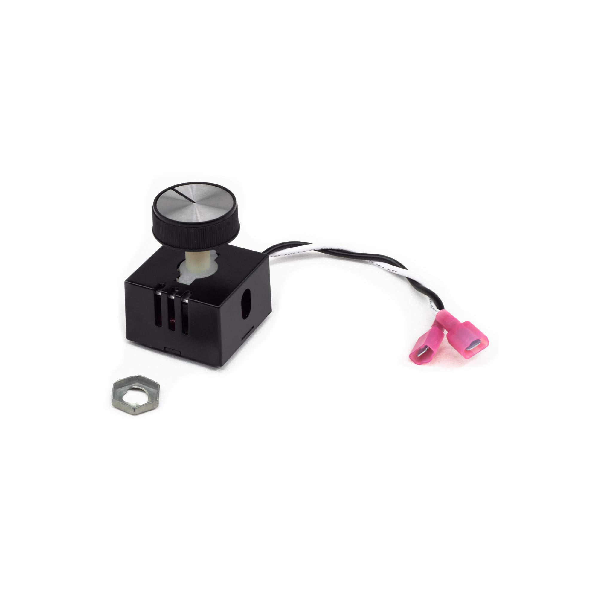 FireplaceBlowersOnline AC Motor Rheostat Variable Speed Control for Fireplace Blowers and Fan Kits | Full Range RPM Speed Adjustment with ON and Off Positions