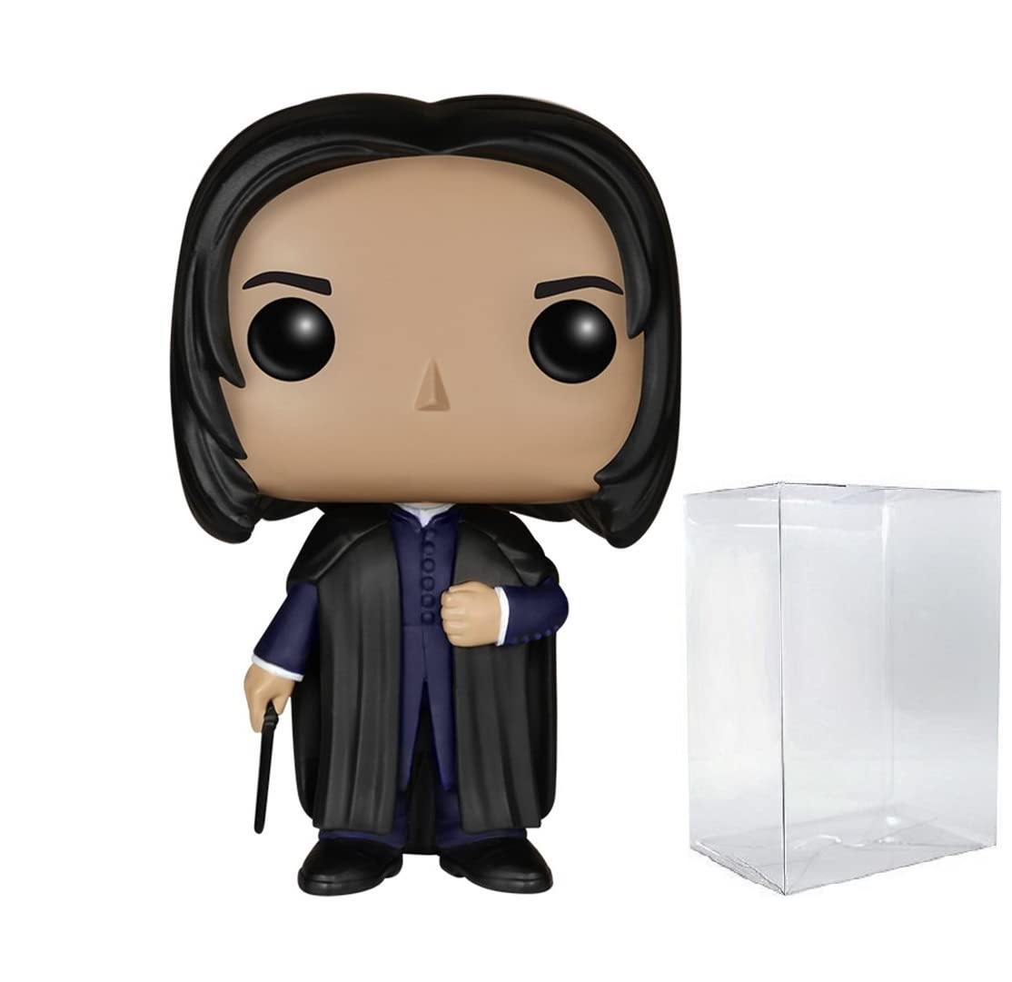 Harry Potter - Severus Snape #05 Funko Pop! Vinyl Figure (Bundled with Compatible Pop Box Protector Case), Multicolor, 3.75 inches