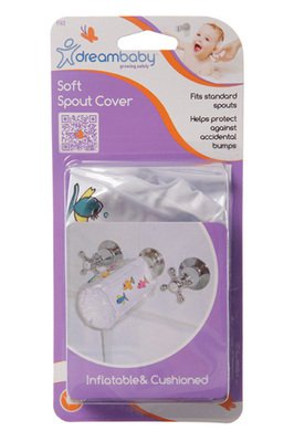 Dreambaby Soft Inflatable Bath Tub Spout Cover - Fish Theme